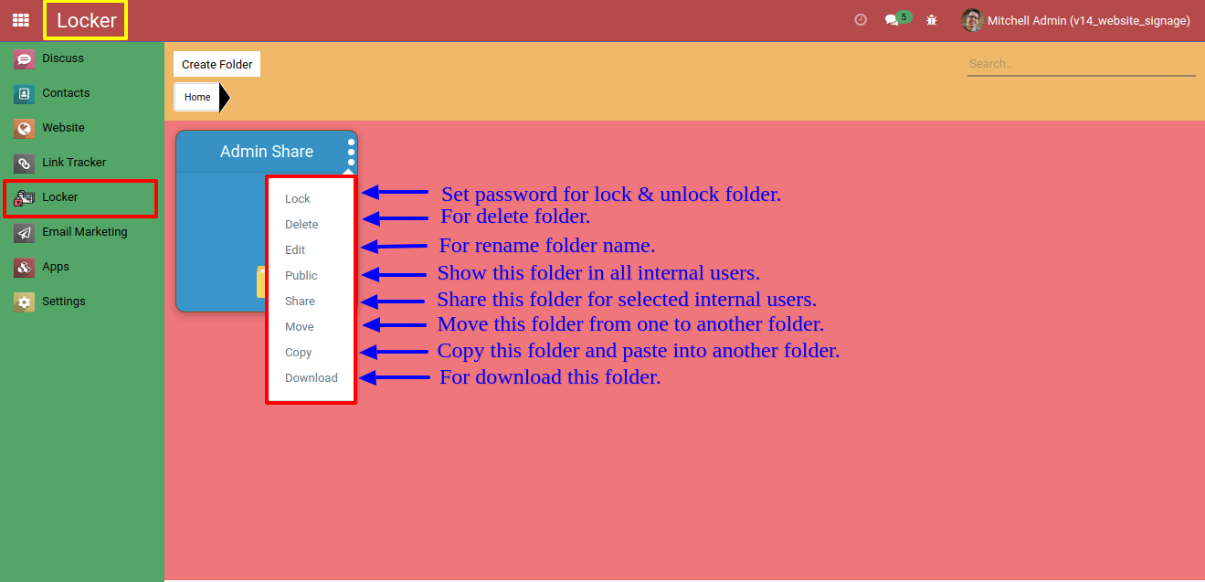 Web Document locker | The Odoo Store