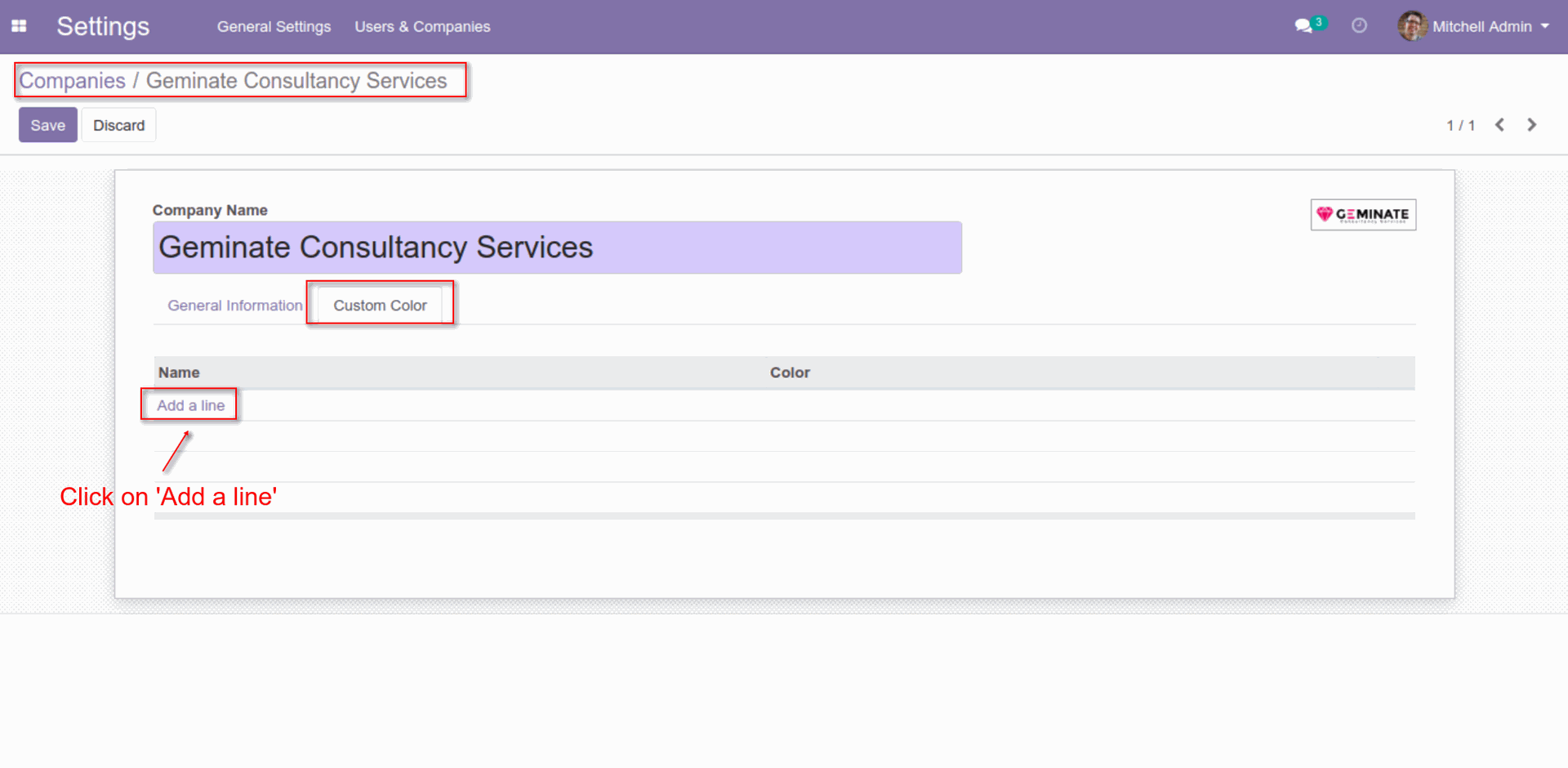 Website Custom Color | The Odoo Store