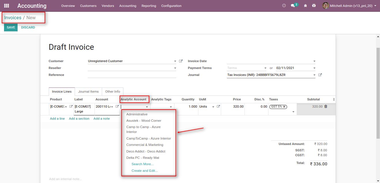 Formview Optional Fields | The Odoo Store