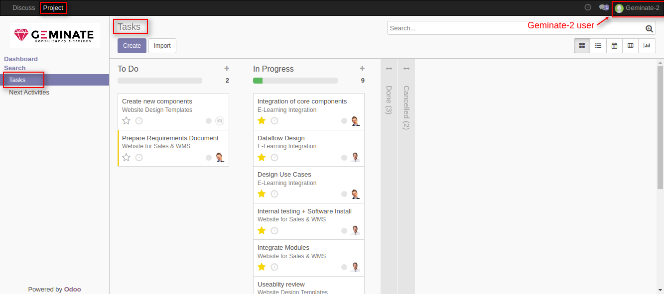 Project Team Member | The Odoo Store