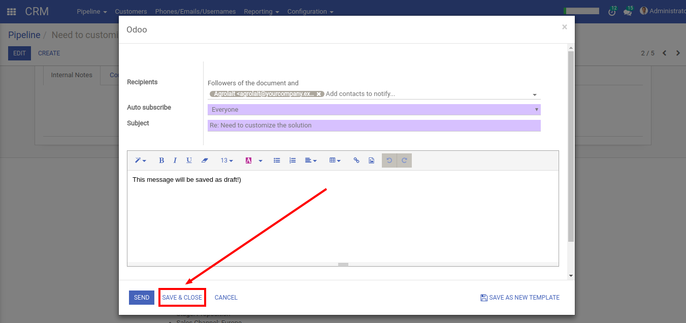 Mail Messages Draft. Save Message as Draft, Edit Message Drafts, Send ...