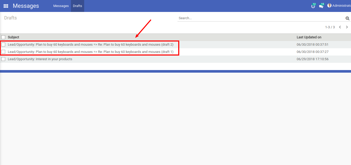 Mail Messages Draft. Save Message as Draft, Edit Message Drafts, Send ...