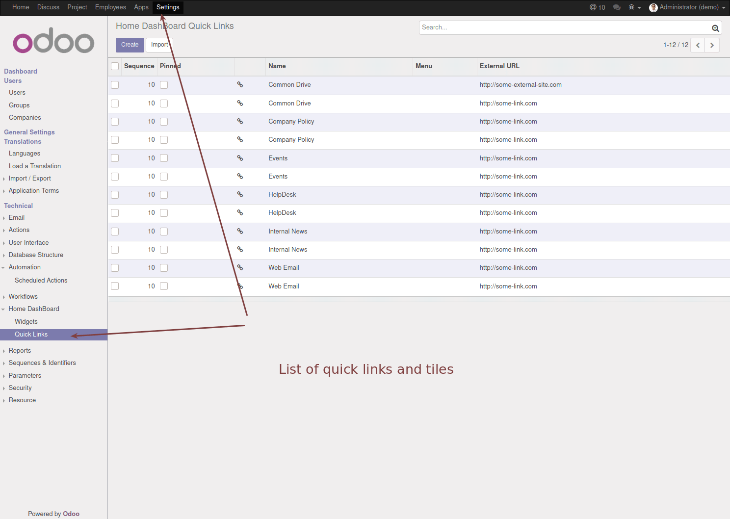 Odoo Home Dashboard | The Odoo Store
