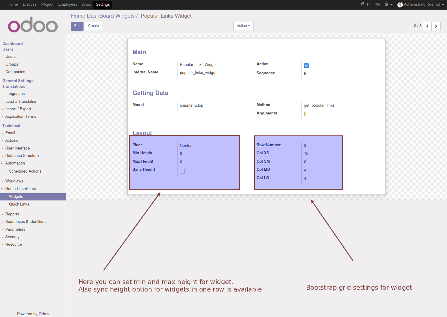 Odoo Home Dashboard | The Odoo Store