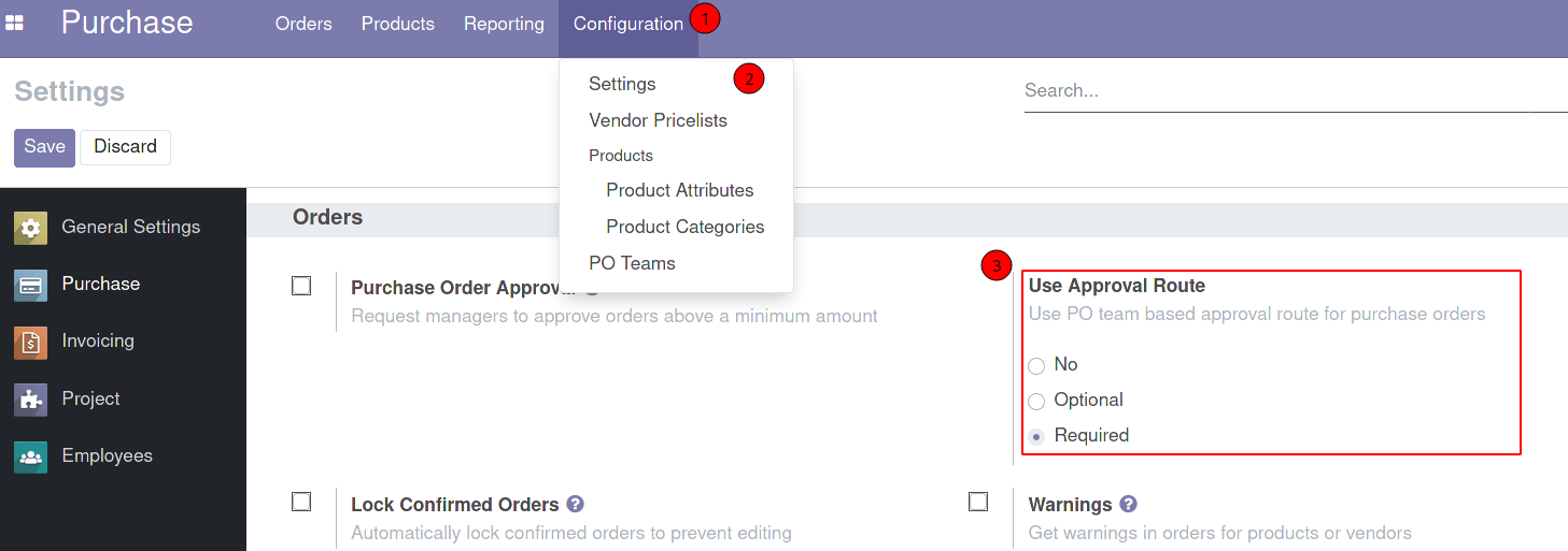 PO Flexible Approval Process | The Odoo Store