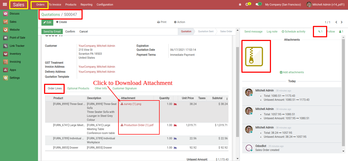 Qweb Report Preview | The Odoo Store