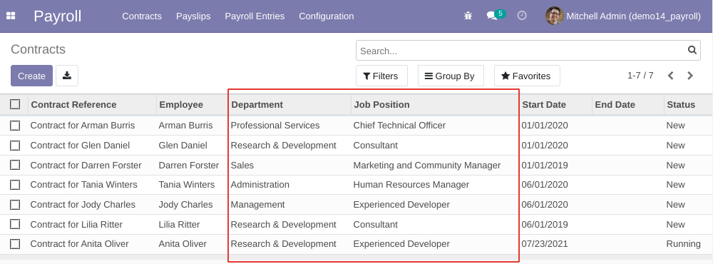 Payroll Calculation [HR] | The Odoo Store