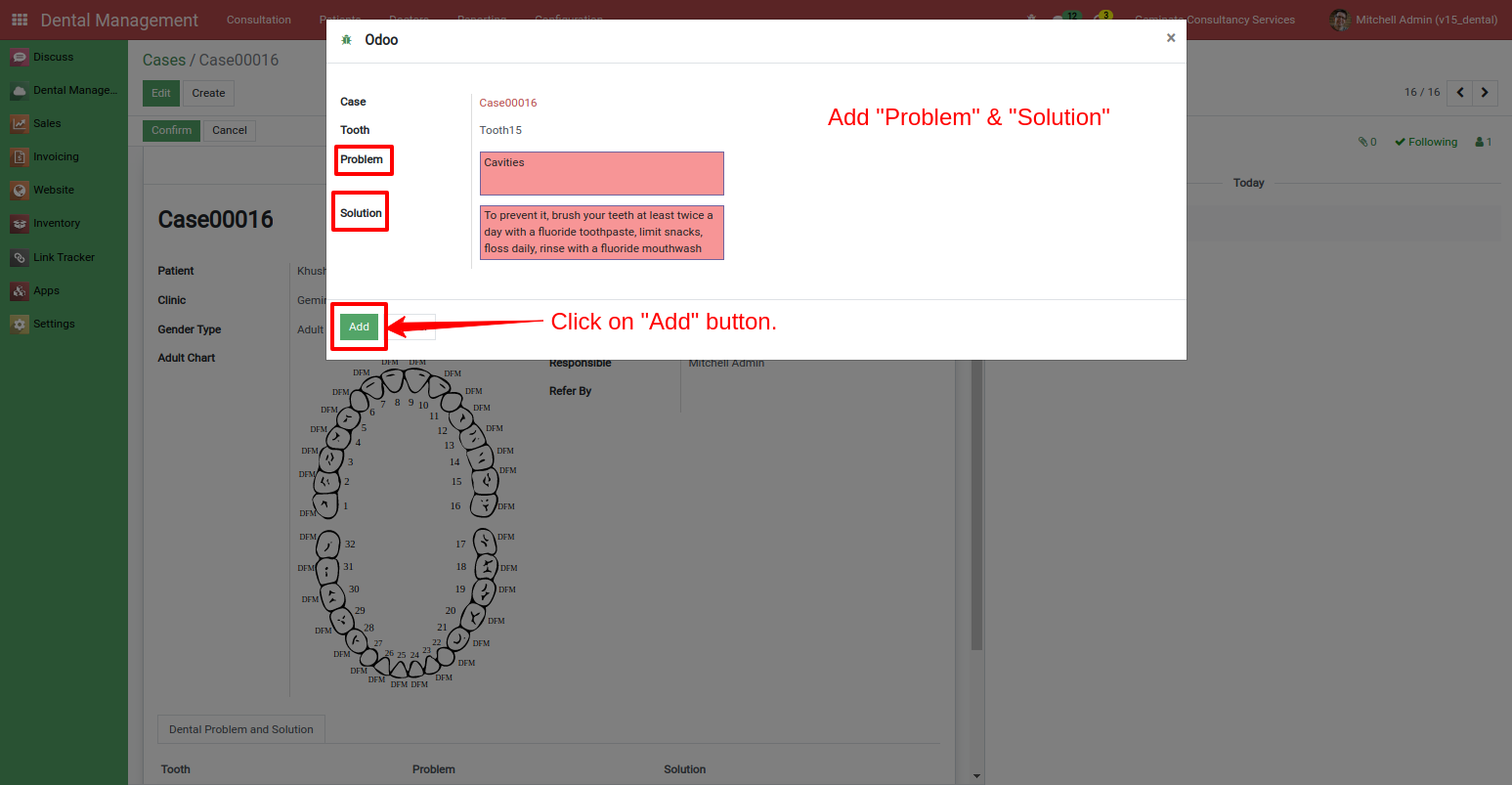 Dental Management System | The Odoo Store