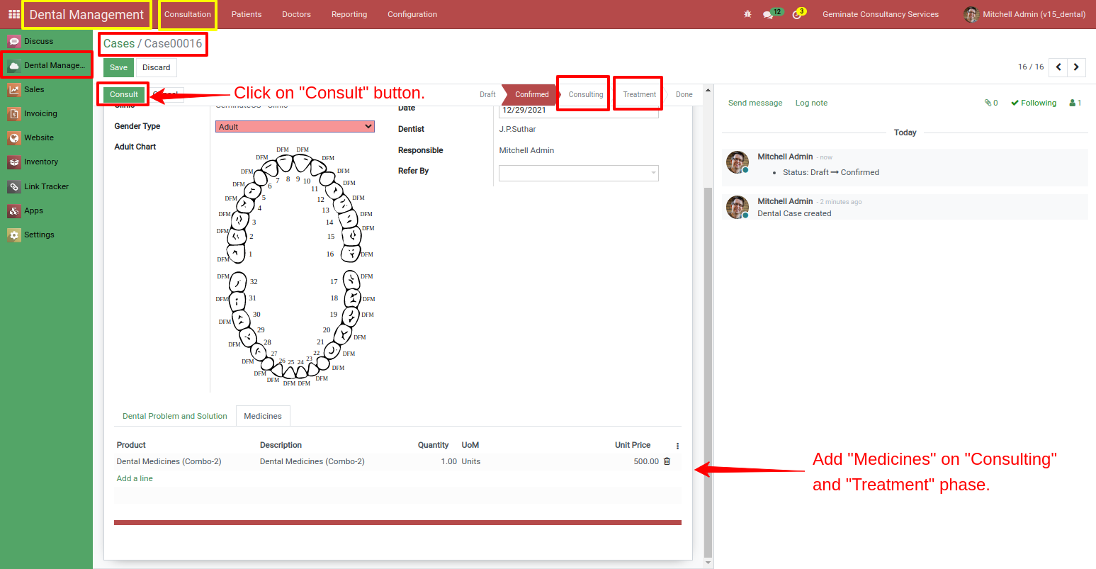 Dental Management System | The Odoo Store