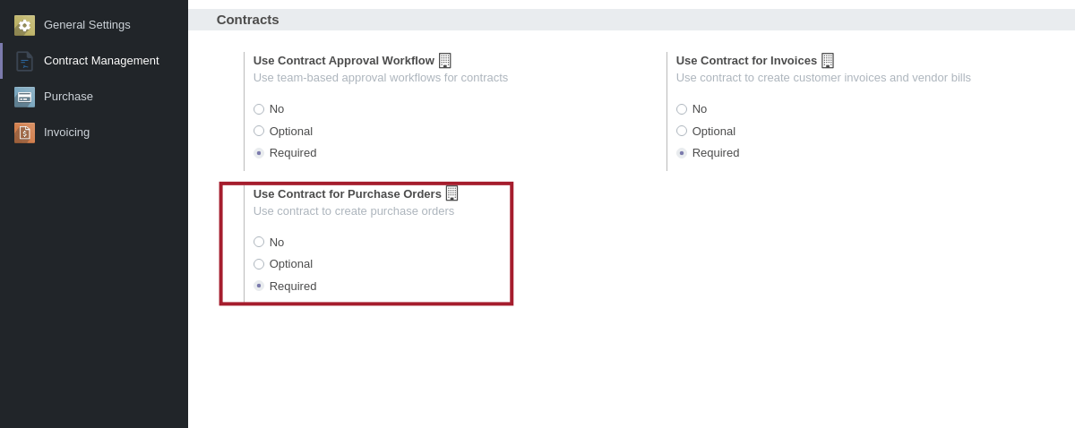 Purchase Contract Management | The Odoo Store