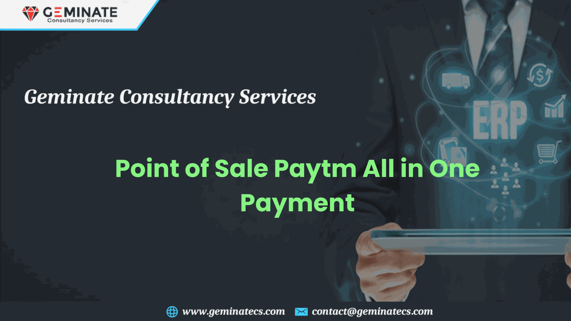 Point of Sale Paytm All in One Payment | The Odoo Store